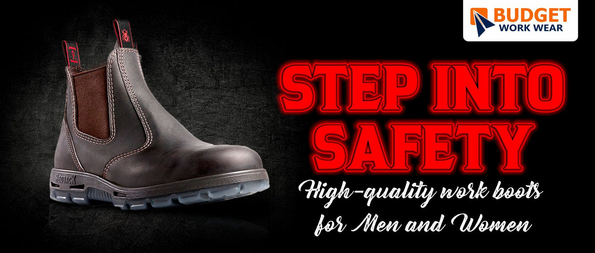 STEP INTO SAFETY - HIGH-QUALITY WORK BOOTS FOR MEN AND WOMEN – Budget ...