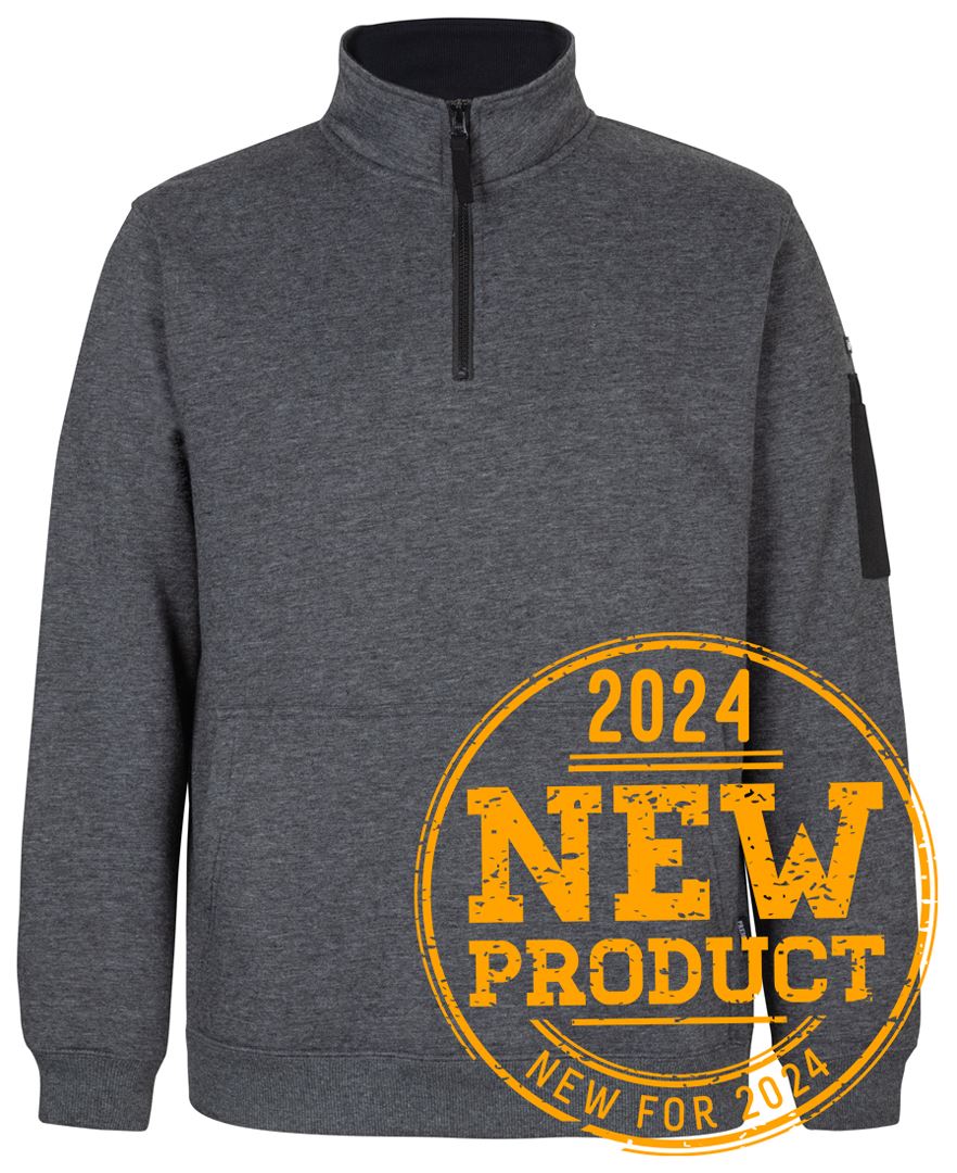 JB'S 350 Premium Trade 1/2 Zip Fleece (6CHF) – Budget Workwear