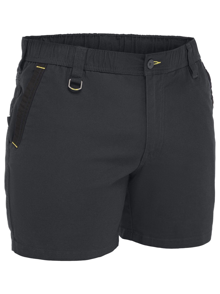 Bisley Flx & Move Elastic Waist Stretch Short Shorts (BSH1339) – Budget ...