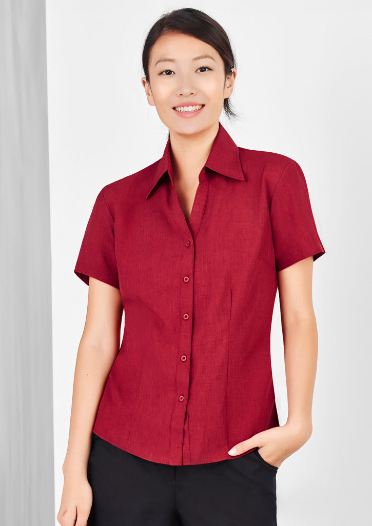 Biz Collection Womens Oasis S/S Shirt (LB3601) – Budget Workwear