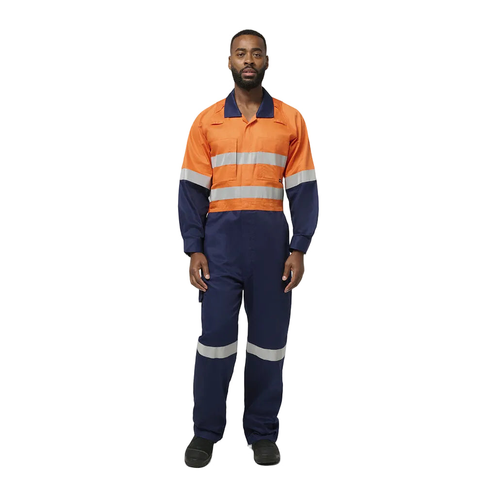 King Gee Originals Vented Spliced Hi-Vis Overall (K51006) – Budget Workwear